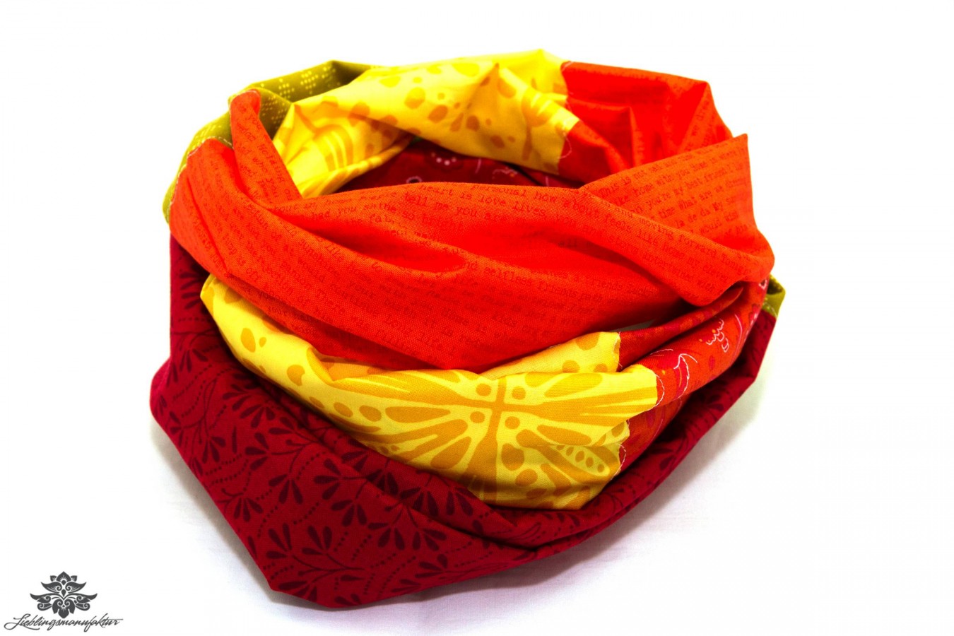 Bunte Schals Designer Loop Schals Lieblingsmanufaktur