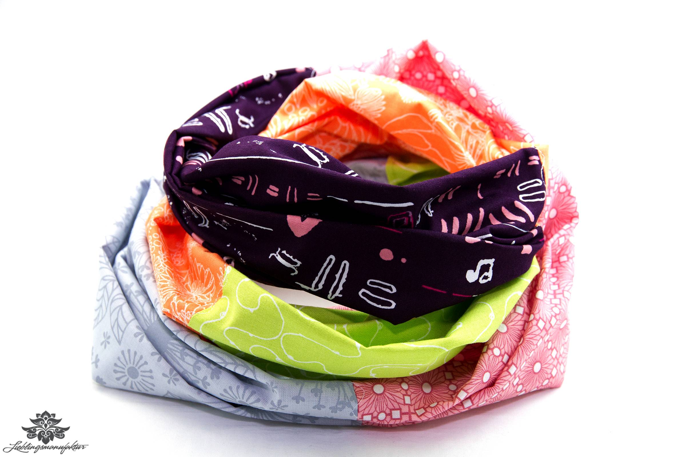 Damen Sommer Schals Bunte Designer-Loops