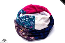 Blauer Schal Winter Schal Damen lang Lieblingsmanufaktur