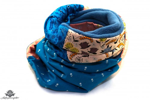 Tücher und Loop-Schals * Loop Schals und Tücher: einzigartig farbenfrohe Unikate